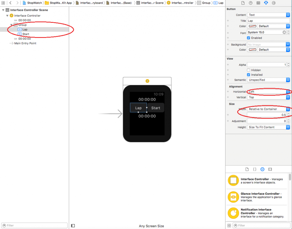 Creating Your First Apple Watch Application