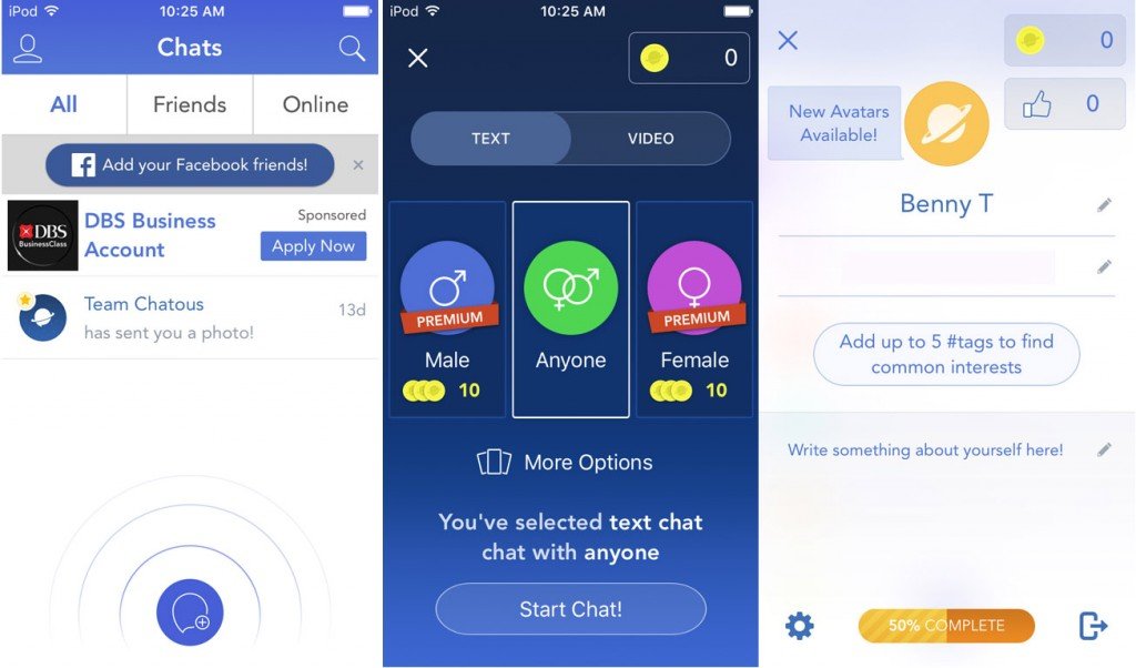 Review of Chatous Social Networking App